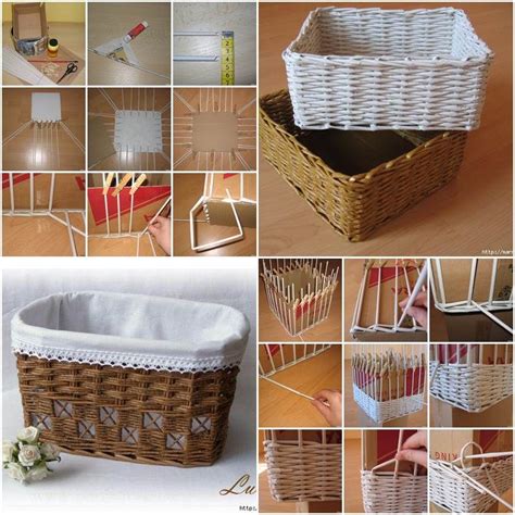 Weave Baskets With Newspaper Wicker You Can Try Newspaper Crafts