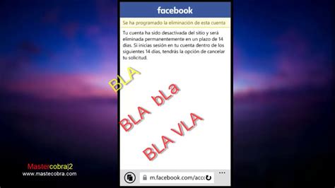 Aparte Radio Esplendor Eliminar Cuenta De Facebook Movil Centralizar Mi