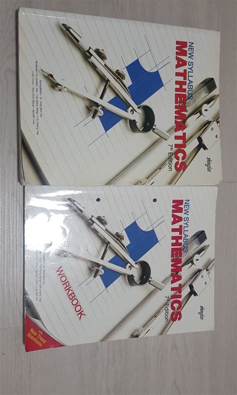 Secondary 1 New Syllabus Mathematics Textbook And Workbook Hobbies