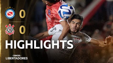 ARGENTINOS JUNIORS Vs CORINTHIANS HIGHLIGHTS CONMEBOL LIBERTADORES