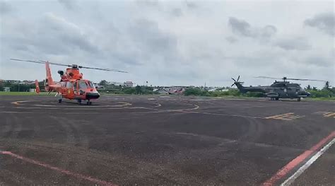 2 Helikopter Puma Basarnas Dan TNI AU Dikerahkan Untuk Evakuasi Kapolda