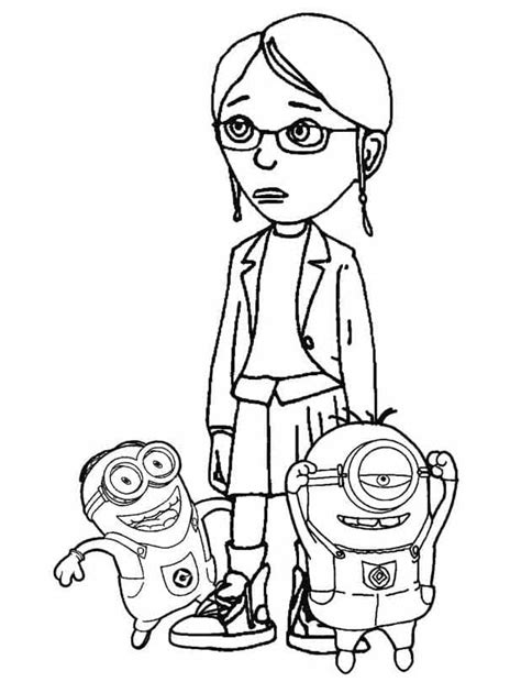 Coloriage Moi Moche et Méchant à imprimer sur ColoriageEnfant