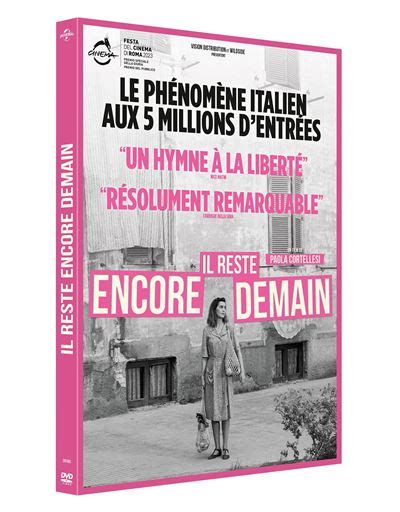 Il Reste Encore Demain DVD Paola Cortellesi DVD Zone 2 Achat