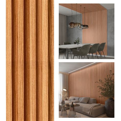 10 Barras Painel Ripado 90 Cm Altura Revestimento Freijo Ofertas Dos