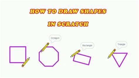 Lecture How To Draw Shapes In Scratch Youtube