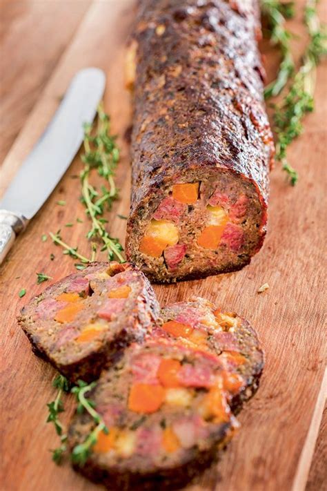 Rocambole de carne moída saudável Nutrição e Vida Saudável