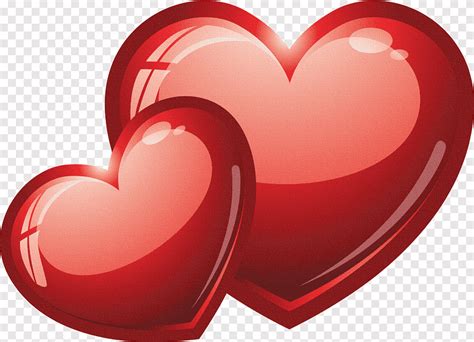 Corazón tridimensional espacio euclidiano en forma de corazón amor