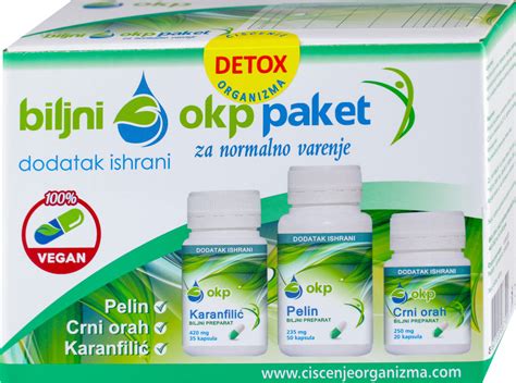 okp biljni paket za zdravo varenje pelin crni orah karanfilić 1