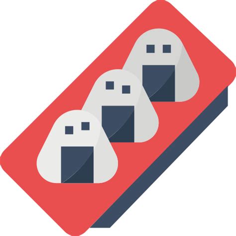 Onigiri Aphiradee Monkik Flat Icon