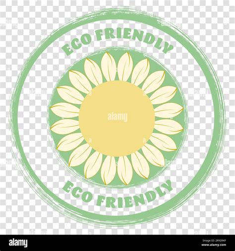 Eco Friendly Products Sticker Stamp And Logo Ecology Icon Template