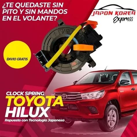Cinta Espiral Airbag Pitó Toyota Corolla Fortuner Hilux Rav4 Cuotas