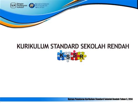 PPT KURIKULUM STANDARD SEKOLAH RENDAH PowerPoint Presentation Free
