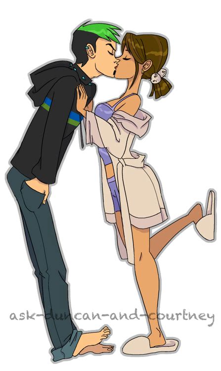 One More Kiss Duncan And Courtney Fan Art 36788180 Fanpop