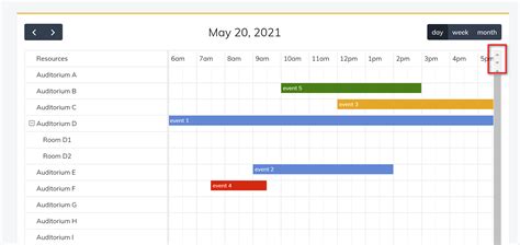 How Do I Get Rid Of The Fullcalendar Io Top Line Scroll Bar Stack