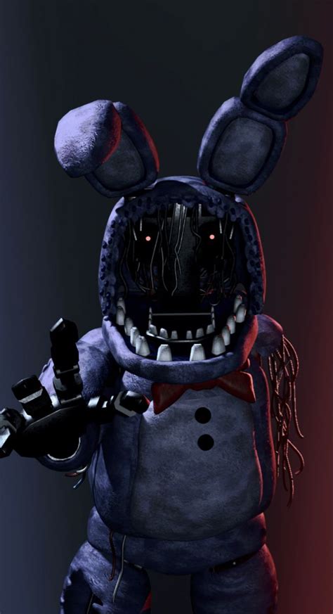 Withered Bonnie Phone Background In 2023 Bonnie Fnaf Art Fnaf