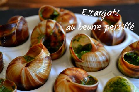 Escargots au beurre persillé Petits Plats Entre Amis