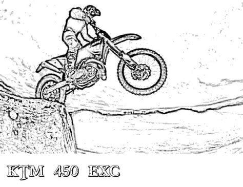 Kolorowanki Motocross Do Druku Dla Dzieci I Doros Ych