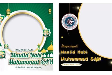 Kumpulan 30 Link Twibbon Maulid Nabi Muhammad SAW 2022 Dijamin Ciamik