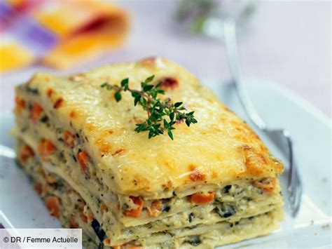 Lasagnes végétariennes découvrez les recettes de cuisine de Femme