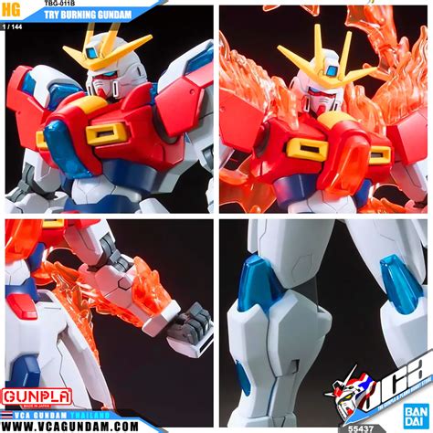 Bandai Hg Tbg B Try Burning Gundam Inspired By Lnwshop