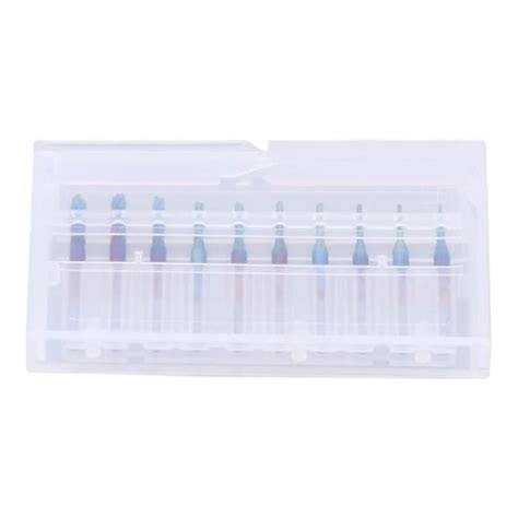 Duokon Fraises De Gravure En Bout 10pcs PCB Fraise CNC Fraise En Bout