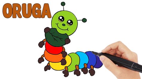 Como Dibujar Una Oruga Kawaii Paso A Paso Dibujos F Ciles Para Ni Os