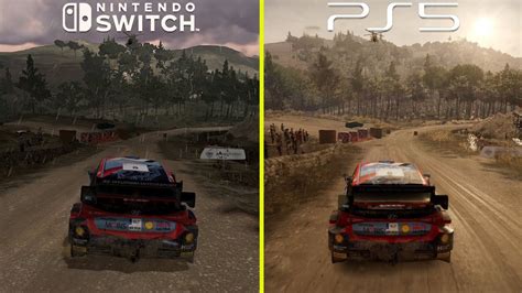 WRC Generations Nintendo Switch Vs PS5 Graphics Comparison YouTube