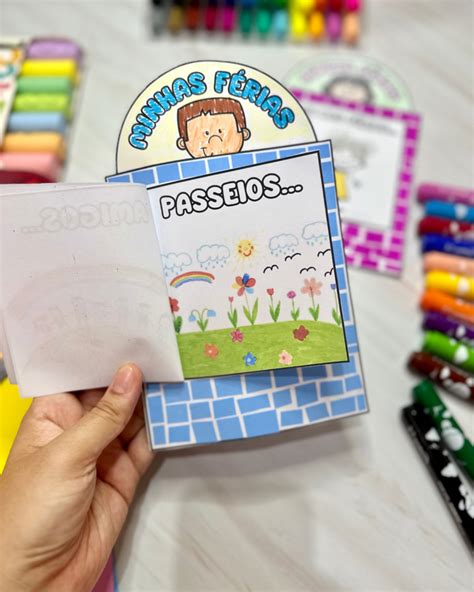 Livrinho minhas férias Educa Market