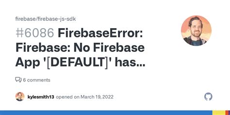 FirebaseError Firebase No Firebase App DEFAULT Has Been Created