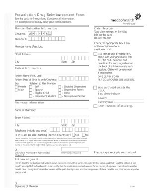 Fillable Online Mpiphp Prescription Drug R Eim Bursem Ent Form Fax