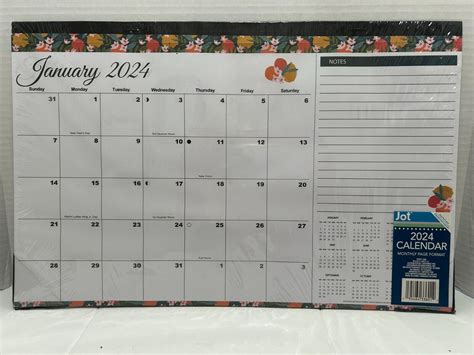 Doodle Large Desk Calendar 2024 Desk Calendar 2024 Monthly Desktop New