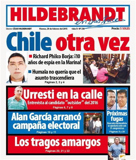 Semanario Hildebrandt En Sus Trece On Twitter En Ensustrece Richard