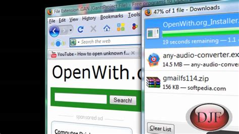 how to open unknown files youtube
