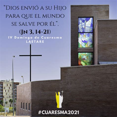 Dios envió a su Hijo para que el mundo se salve por él 14 03 2021