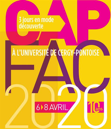 Cap Fac Jours L Universit Cy Cergy Paris Universit