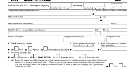 Ca Form 568 Fill Out Printable PDF Forms Online