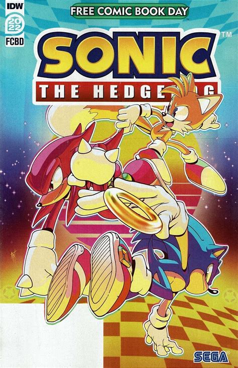 Sonic The Hedgehog IDW FCBD 2022 FN IDW We Combine Shipping