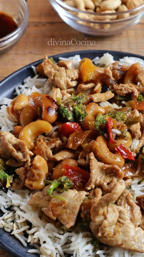 Salteado De Pollo Al Estilo Oriental