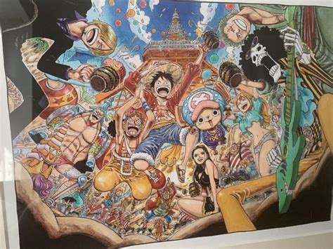 42割引ブラック系福袋 ONE PIECE 東京ワンピースタワー レア 高級複製原画 額入り RED 絵画 タペストリ 美術品ブラック系