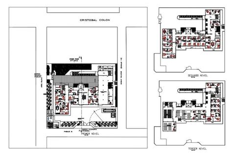 Regional Education Building First Second And Third Floor Layout Plan