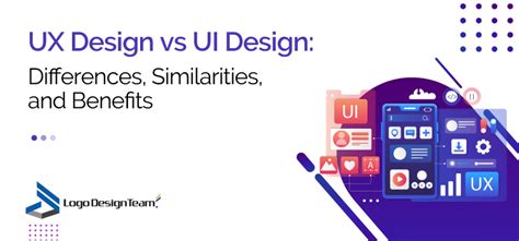 UX Design Vs UI Design Differences Similarities And Benefits Logo