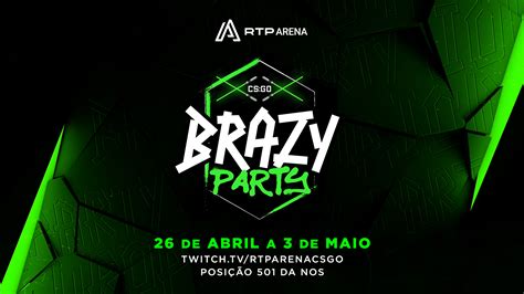 Brazy Party Joga Se Na Tua RTP Arena SAW Em Destaque