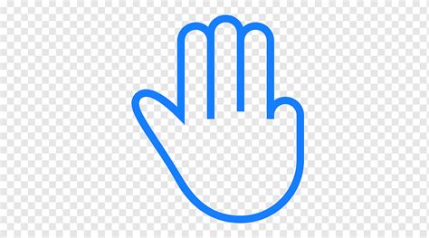 Finger Computer Icons Gesture Digit Symbol Text Hand Preview Png