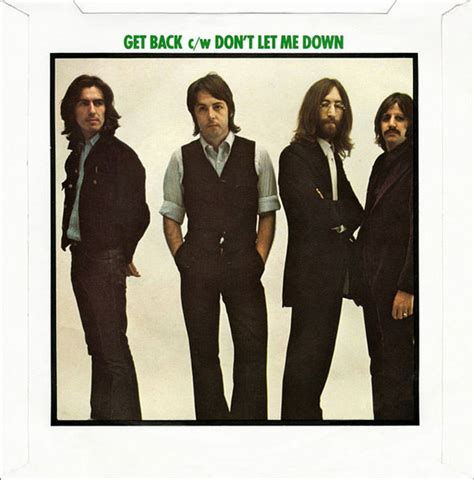 Get Back Don T Let Me Down UK 1976 7 Single By The Beatles