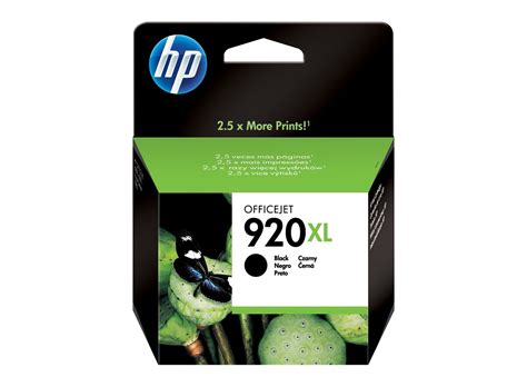 HP 920XL Original Negro Alta Capacidad Cartucho De Tinta CD975AE HP