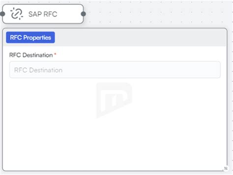 SAP RFC Integration Connector MIP IPaaS