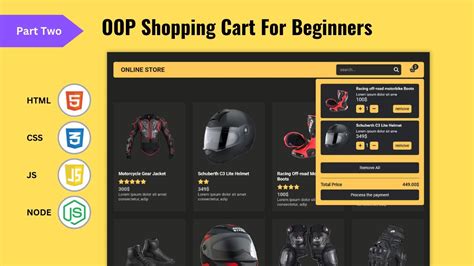 Part Shopping Cart Using Html Css Oop Build Api Add To Cart
