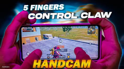 Finally New Solo Vs Squad Handcam Gameplay With 5 Fingers Control Claw
