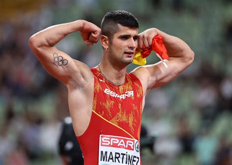 Asier Martínez campeón de Europa de 110 metros vallas por una milésima