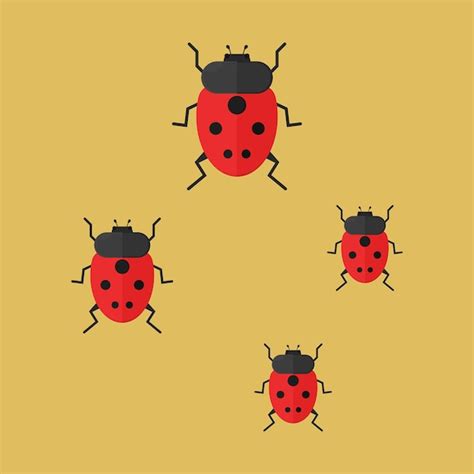 Página 2 Vetores e ilustrações de Coccinellidae para download